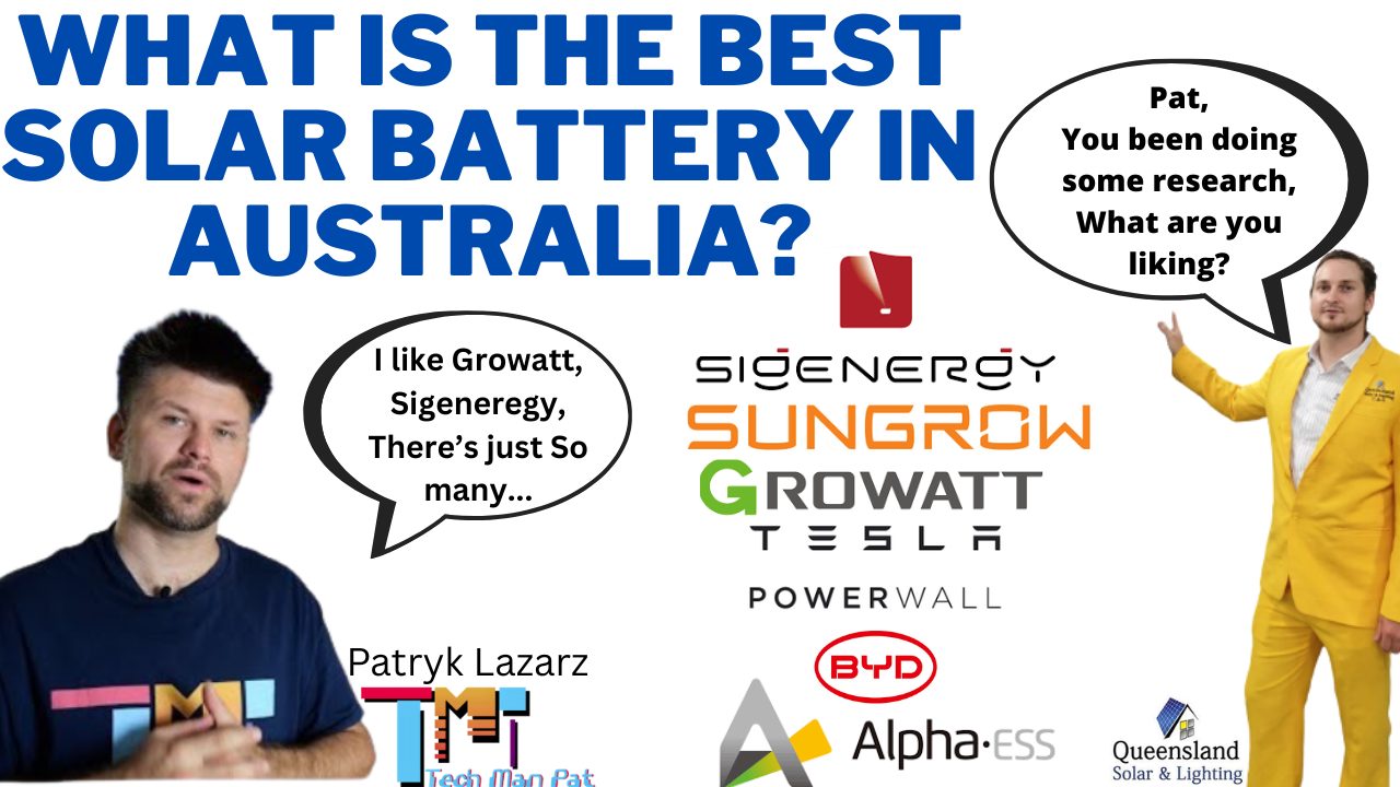 What Is the Best Solar Battery in Australia 2025? - Queensland Solar ...